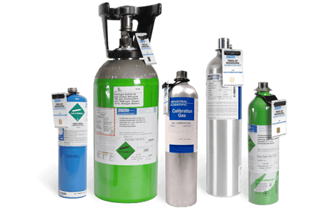 Cylinder, Calibration Gas, 3% Carbon Dioxide, Steel, 103L