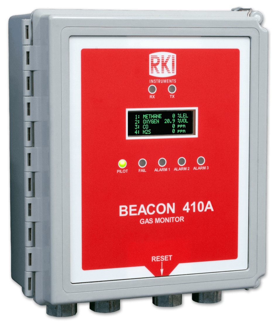 72-2104A-02 Beacon 410A, four channel controller with strobe light (no sensor)