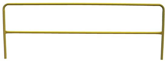 DBI-SALA 7900062 Portable Guardrail 8ft section, steel and powder ...