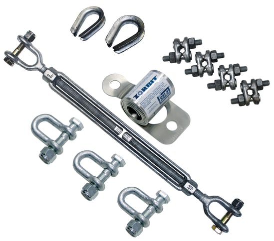 DBI-SALA 7401033 Zorbit energy absorber, w/ 2 shackles, bolts, nuts ...