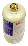 RKI 81-0161RK-02, Calibration Gas Cylinder, 25ppm H2S/100ppm CO/2.5% ...